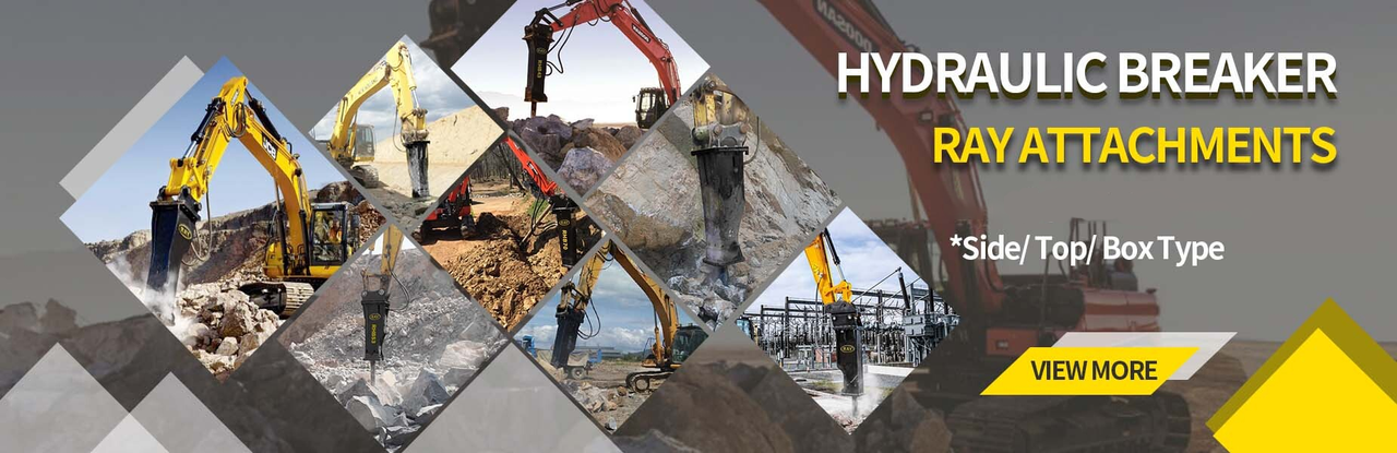 What is an Excavator Hydraulic Breaker? - Rayattachments